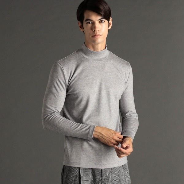 型番：4462-6020ブランド：ムッシュニコルエクストラ商品名：【ex/tra】REDA ACTIVE モックネックプルオーバーニットカラー：19ライトグレー/49ブラック/67ネイビー