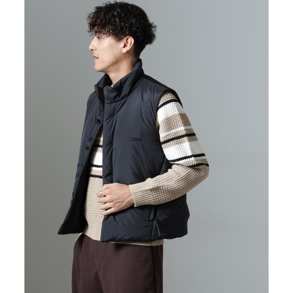 型番：6684212217ブランド：ナノユニバース商品名：「NJ／CLUB」PARKSTOCK  中綿ベストカラー：ブラック/ネイビー