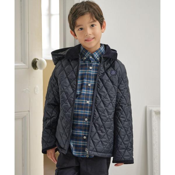 型番：SCJPCW0753ブランド：Ｊプレス商品名：【140-170cm】中綿 キルティングコートカラー：カーキ系/ブルー系/ダルブルー系/ネイビー系9
