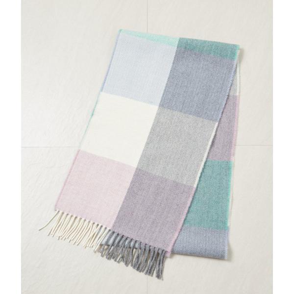 型番：202451923862ブランド：ニューヨーカー商品名：MCNUTT OF DONEGAL (マクナット・オブ・ドネガル) パステルブロックマフラーカラー：ピンク