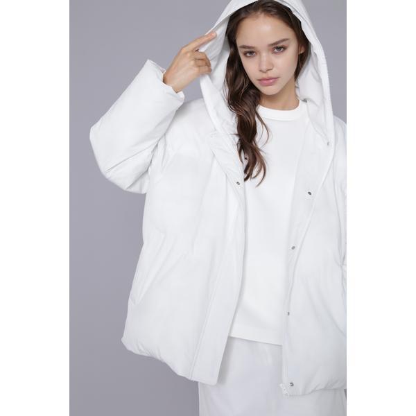 型番：0313955180ブランド：ピンキー＆ダイアン商品名：[THE HOLIDAY CLOSET] 中綿フードコートカラー：ブラック/ホワイト