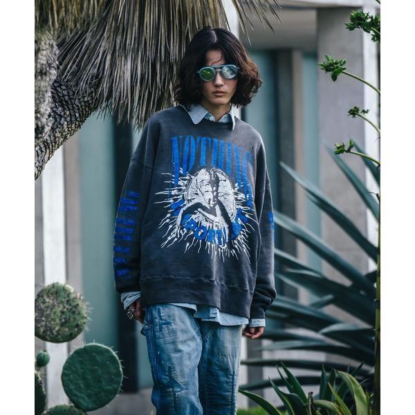 型番：7874232247ブランド：ロイヤルフラッシュ商品名：SAINT MICHAEL／セントマイケル／KK_CRW SWT／NOTHNG IMP／BLACKカラー：ブラック