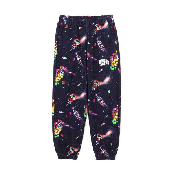 型番：7924210005ブランド：マナスタッシュ商品名：×BILLIONAIRE BOYS CLUB／BBC REAL SPACE SWEATPANTSカラー：ブラウン/ネイビー