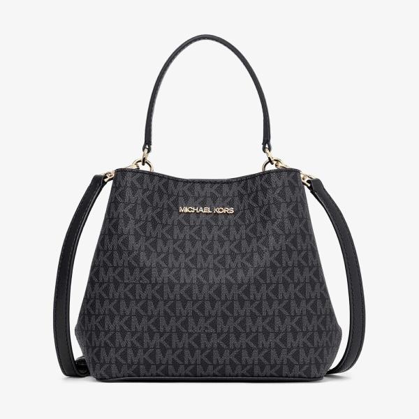 型番：35S4G3FM5B1ブランド：マイケル・コース商品名：PRATT バケット クロスボディ スモール - MKシグネチャーカラー：ブラック