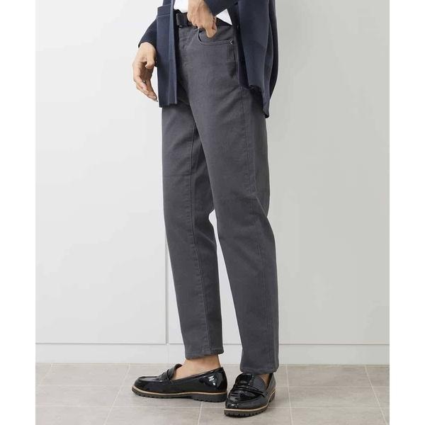 型番：FMLAA43190ブランド：ミッシェルクラン商品名：[4サイズ展開]裏起毛ストレッチスリムパンツ（WEB限定カラーあり）カラー：ホワイト/ダークグレー(WEB限定カラー)/ブラック