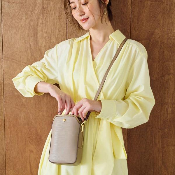 型番：503085000324ブランド：トプカピ商品名：【Breath TOPKAPI】RIPPLE リプル ボックス ミニ ショルダー バッグカラー：オフ/グレージュ/ブラック