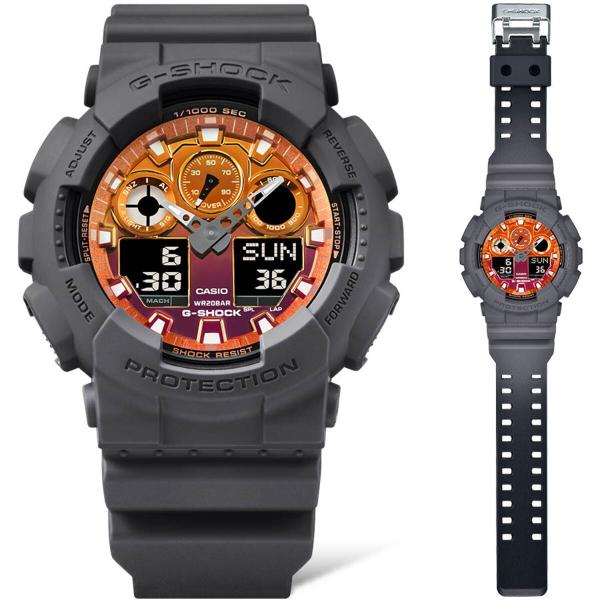 型番：GA-100FL-8AJFブランド：ジーショック商品名：THE FLAME INSIDE【国内正規品】GA-100FL-8AJFカラー：＊＊