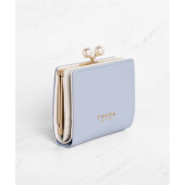 型番：PVTZGM0080ブランド：トッカ商品名：POINT OF PEARL BIIFOLOD WALLET 2つ折り財布カラー：ブルー系/グレー系/ピンク系/ブラック系/ゴールド系
