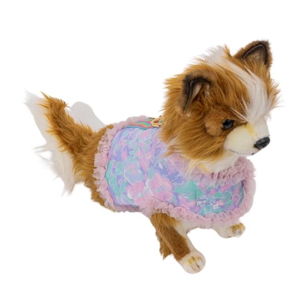 型番：6041-2006Sブランド：フェフェ商品名：POPPY KATE | ソフトハーネス(犬用 / Sサイズ)カラー：MI.TEACUP/LI.NOSF/PA.FLOWER