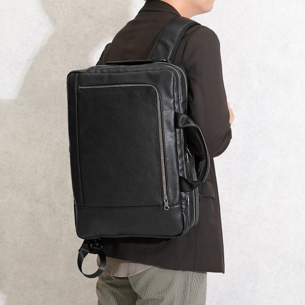 型番：KSN026ブランド：ゾンネ商品名：【SONNE /ゾンネ】3wayビジネスバッグカラー：NAVY/BLACK