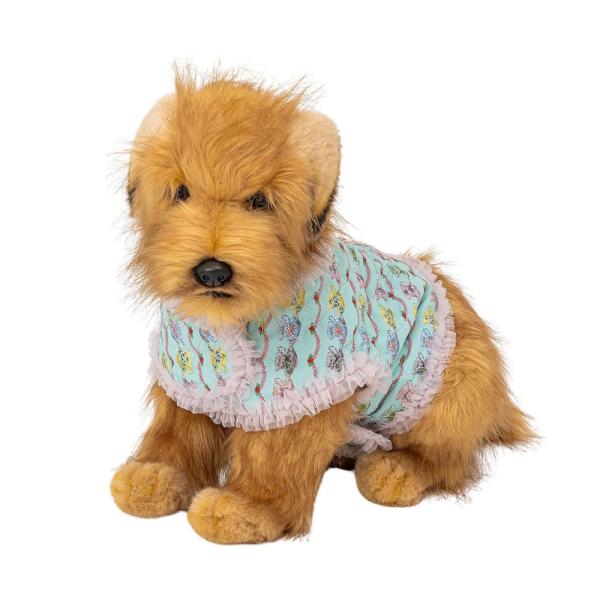 型番：6041-2006Mブランド：フェフェ商品名：POPPY KATE | ソフトハーネス (犬用 / Mサイズ)カラー：MI.TEACUP/PA.FLOWER