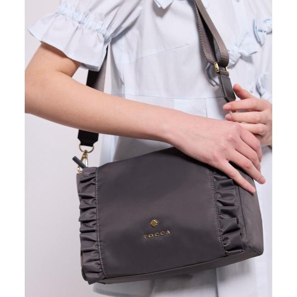 型番：BOTZGM0280ブランド：トッカ商品名：TRIM WAVES POCHETTE ポシェットバッグカラー：ブラック系/[新色]ライトグレー系/ボルドー系/ネイビー系/グレージュ系