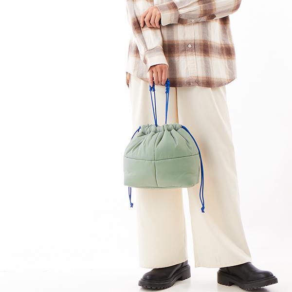 型番：E7586ブランド：アースメイド商品名：N/BONDING BRAID CODE 2WAY TOTEカラー：グレー/カーキ/ベージュ