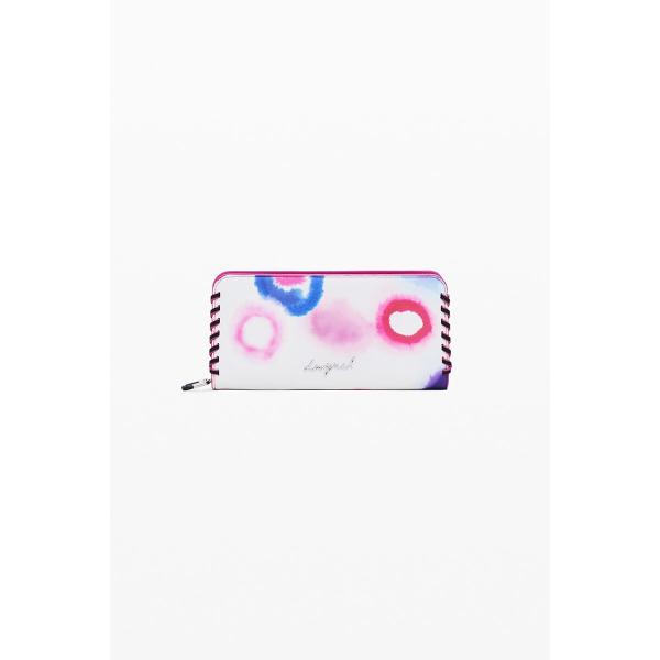 型番：25SAYP74ブランド：デシグアル商品名：REPRISE CAPSULE FIONA PRIN PUロング財布 パスケース付きカラー：ピンク/レッド