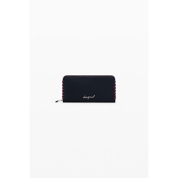 型番：25SAYP76ブランド：デシグアル商品名：REPRISE CAPSULE FIONA BLAC PU ロング財布カラー：グレー/ブラック