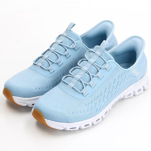 型番：104574ブランド：スケッチャーズ商品名：SKECHERS/スケッチャーズ/GLIDE-STEP-TRANQUILITY/Slip-insカラー：LTBL/WBK/BKW　ブラック/ホワイト