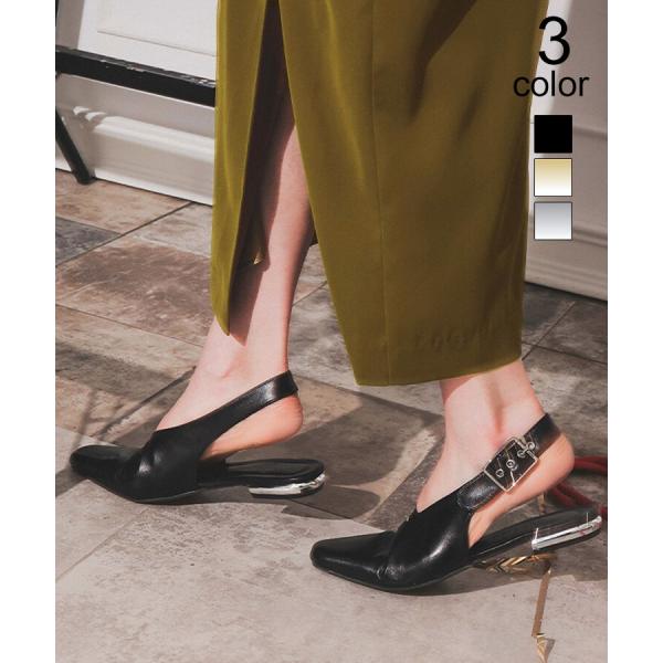 型番：dad412sz80018ブランド：アンドレスド商品名：【ANDRESD】buckle strap flat shoesカラー：01ブラック/30ゴールド/31シルバー