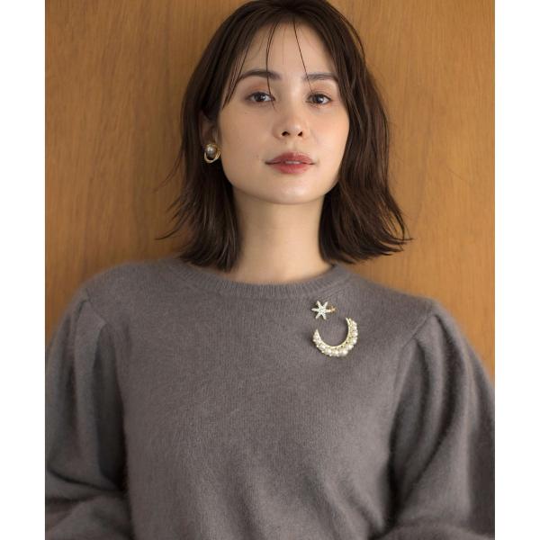 型番：ASW1GM0612ブランド：組曲商品名：【好評につき追加予約・2SET】ツインスターパールブローチカラー：ゴールド系