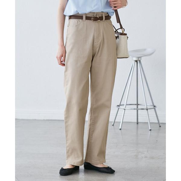 型番：GDS15330ブランド：ロペピクニック商品名：【新色追加】【ウエスト革命デニム】ウエストシェイプハイライズマムジーンズカラー：ベージュ(27)/ピンク(63)