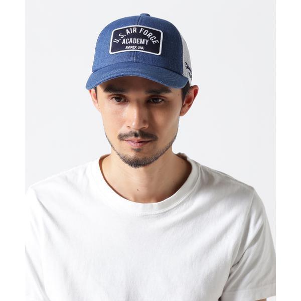 型番：7835174007ブランド：アヴィレックス商品名：AIRFORCE LOGO MESHCAP ／ エアフォース ロゴ メッシュキャップ ／ AVIREカラー：ブラック/ネイビー/オリーブ/サックス1