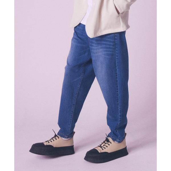 型番：01230500037ブランド：レアセル商品名：rehacer : Easy Parrot Denim Pants _ / イージーパレットデニムパカラー：Dark　Indigo/Light　Indigo　