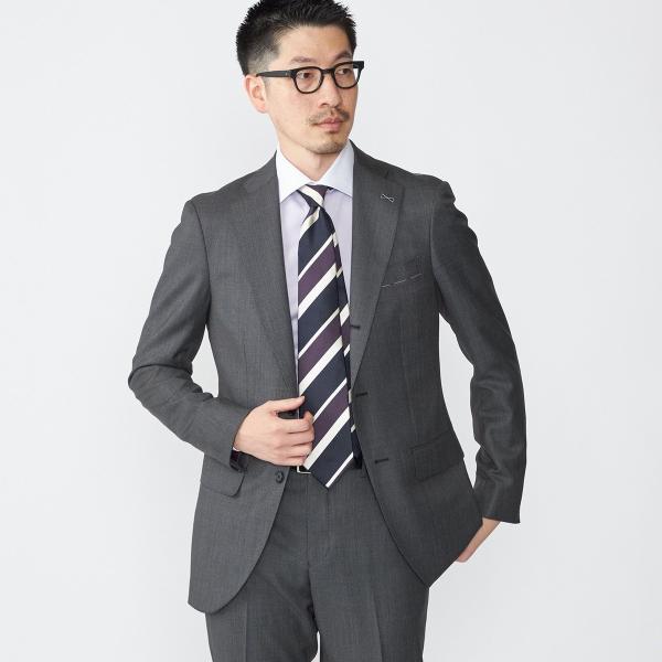 型番：117100123ブランド：シップス商品名：SHIPS: LORO PIANA バーズアイ スーツカラー：チャコールグレー