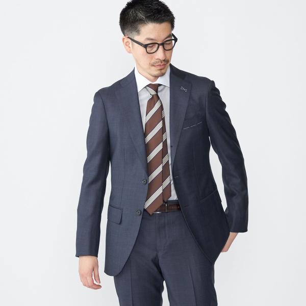 型番：117100122ブランド：シップス商品名：SHIPS: LORO PIANA グレンチェック スーツカラー：ネイビー