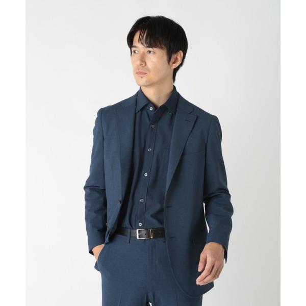 型番：M0151FSJ623ブランド：クラウデッドクローゼット商品名：TRABEST ポプリンテーラードジャケットカラー：ネイビー/グレー