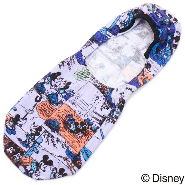 型番：THM591000-009ブランド：ワン サウザンド商品名：【1/1000SOCKS】メンズシューズインソックス　ミッキーコラボ　ＣＯＭＩＣカラー：009