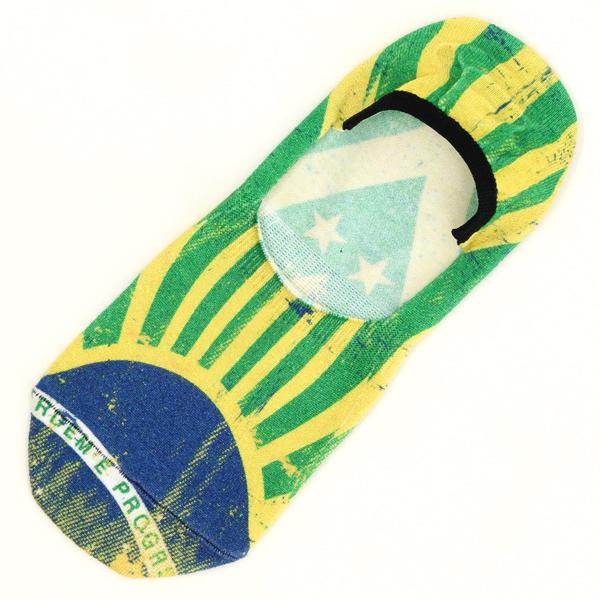 型番：THM591000-018ブランド：ワン サウザンド商品名：【1/1000SOCKS】メンズシューズインソックス　ＢＲＡＳＩＬカラー：018