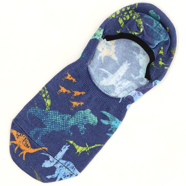 型番：THM591000-049ブランド：ワン サウザンド商品名：【1/1000SOCKS】メンズシューズインソックス　ＤＩＮＯＳＡＵＲ２カラー：049