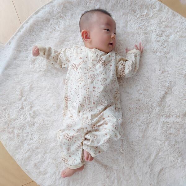 型番：23-42EK09-205ブランド：コムサイズム商品名：動物柄プリント ツーウェイオールカラー：ネイビー/ピンク/ベージュ/ミント