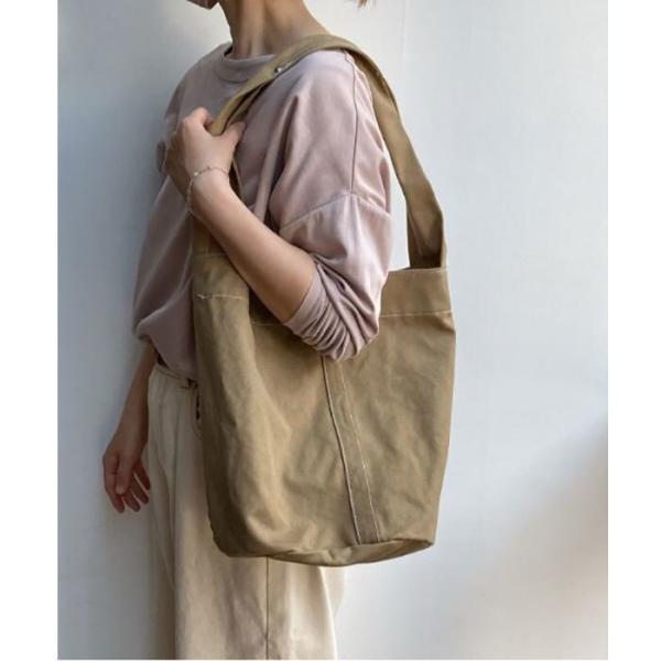 型番：E7008ブランド：アースメイド商品名：CANVAS WASH BOTTOM TOTEカラー：グレー/ブラック/ベージュ