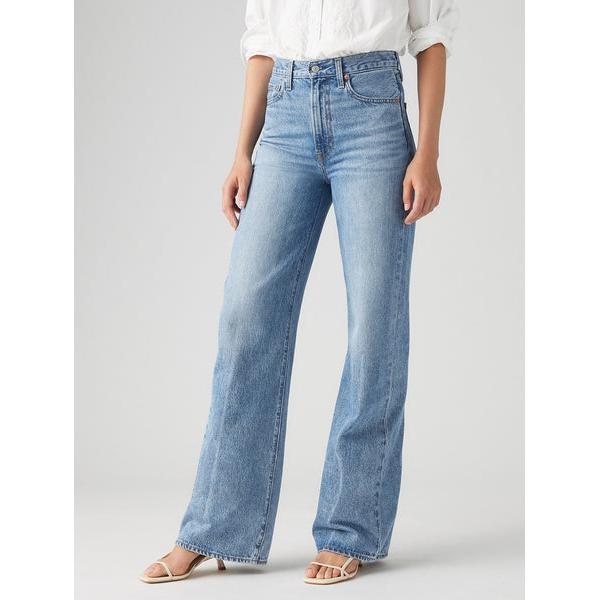 型番：A60810020ブランド：リーバイス商品名：RIBCAGE WIDE LEG ジーンズ ミディアムインディゴカラー：Medium　Indigo　-　Worn