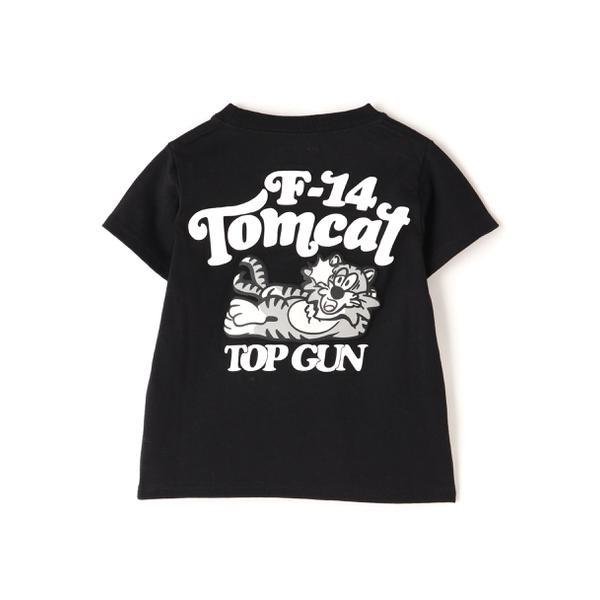 型番：7834934951ブランド：アヴィレックス商品名：《KIDS》TOM CAT T-SHIRT／トムキャットＴシャツ／AVIREX ／アヴィレックスカラー：ブラック/ホワイト/ネイビー