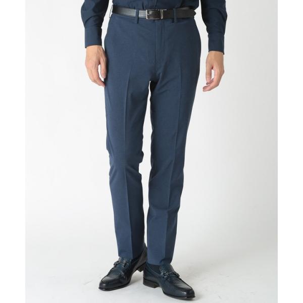 型番：M0151FSP623ブランド：クラウデッドクローゼット商品名：TRABEST ポプリンスラックスパンツ（セットアップ対応）カラー：ネイビー/グレー