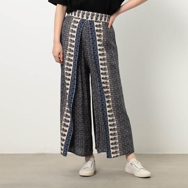 型番：5168-5101ブランド：ニコルホワイト商品名：【WALDO】パネル柄プリントパンツカラー：91その他2/92その他3/93その他4