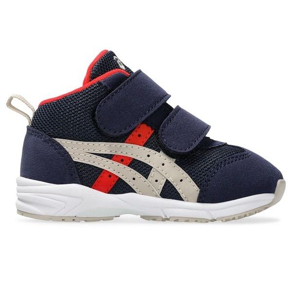 型番：1144A282-401ブランド：アシックス商品名：GD.RUNNER BABY MS-MID 2カラー：ネイビーブルー/ダークベージュ