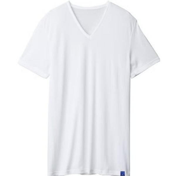 型番：MC1815Bブランド：グンゼ商品名：【COOLMAGIC】ＶネツクＴシヤツカラー：ホワイト/ブラツク