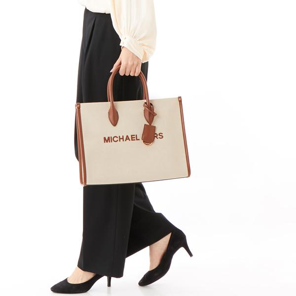 型番：35S5G7ZT2C230ブランド：マイケル・コース商品名：MIRELLA キャンバス トート ミディアムカラー：ラゲッジ
