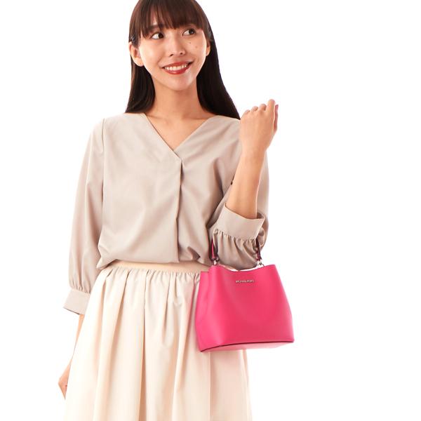 型番：35S4S3FM5T7067ブランド：マイケル・コース商品名：PRATT バケット クロスボディ スモールカラー：ドラゴンフルーツ