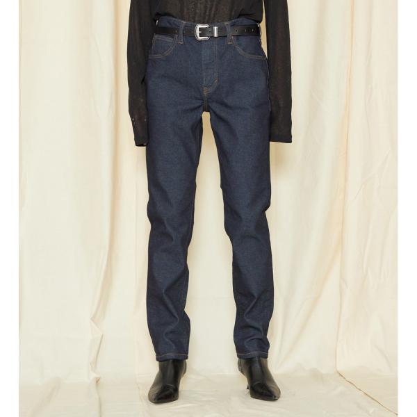 型番：LL2703-0001ブランド：リー商品名：STANDARD WARDROBE LASTIC【ストレッチデニム】テーパードパンツカラー：インディゴブルー/中色ブルー