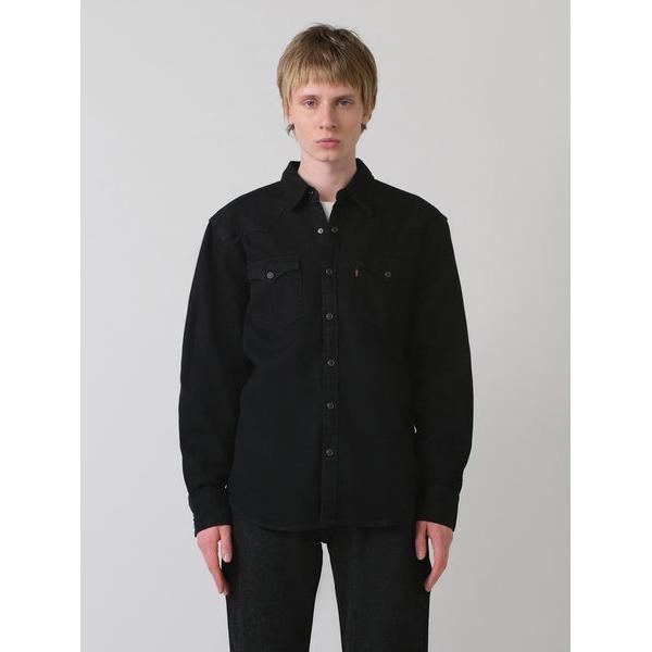 型番：857440002ブランド：リーバイス商品名：BARSTOW ウエスタンシャツカラー：Blacks