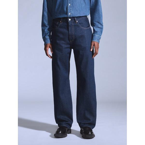 型番：001LN0001ブランド：リーバイス商品名：BLUETAB□ MARKER ルーズジーンズ ダークインディゴカラー：Medium　Indigo　-　Worn