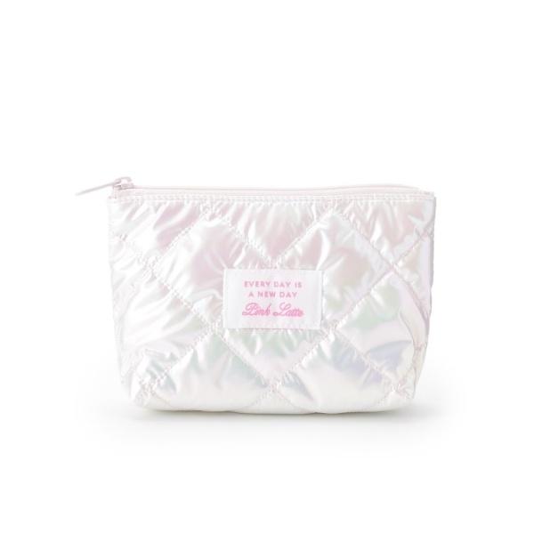 型番：32012037ブランド：ピンクラテ商品名：シャイニーキルトポーチカラー：ブラック（０１９）/ピンク（０７１）/ブルー（０９１）