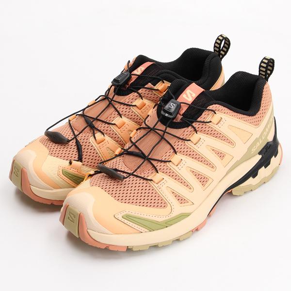 型番：L47589100ブランド：サロモン商品名：SALOMON/サロモン/XA PRO 3D V9 W/エックスエープロ 3D V9カラー：CORK/PEACH　FUZZ/SPON