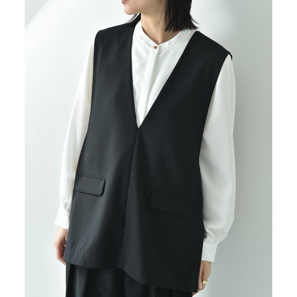 型番：13342007ブランド：インタープラネット商品名：【ＣＬＯＣＨＥ】Ｒｅｆｌａｘ　ＥＣＯウェザーストレッチプルオーバーベストカラー：ブラック/チャコールグレー