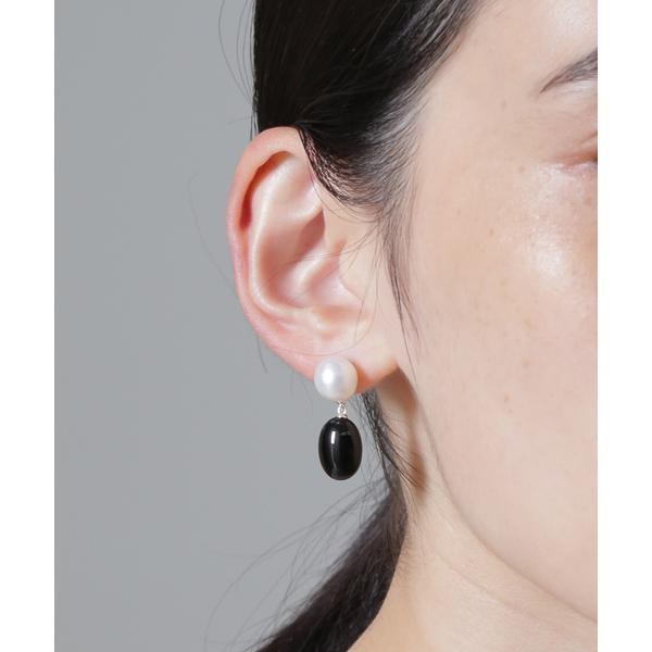 型番：6714245028ブランド：ナノユニバース商品名：RAGBAG／Dualism Earringsカラー：シルバー