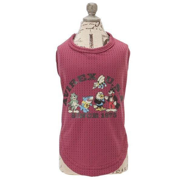 型番：7835178204ブランド：アヴィレックス商品名：《DOG WEAR》フェードウォッシュタンク フレンチブルドック用カラー：グレー/パープル