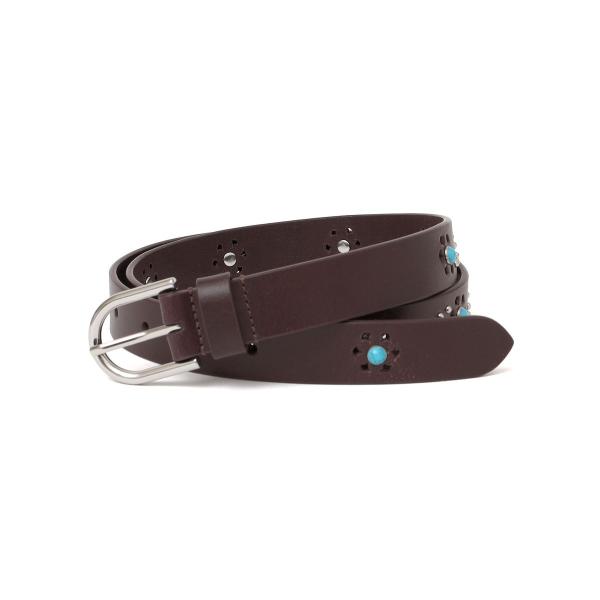 型番：728100008ブランド：シップス エニィ商品名：HADDON＆JONES: スタッズ ベルトカラー：ブラック/ブラウン